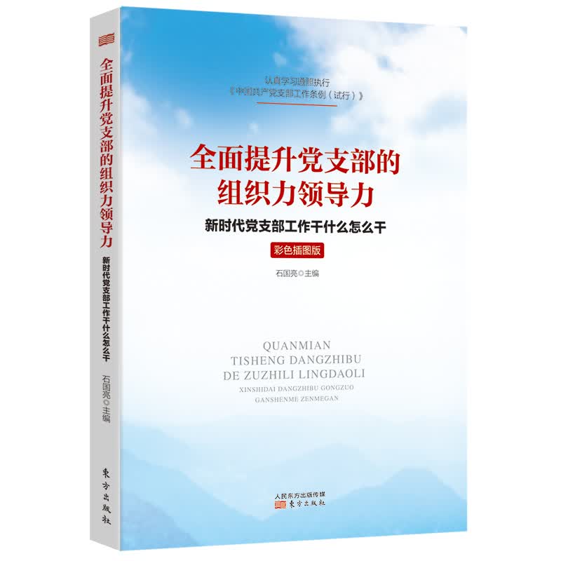 全面提升党支部的组织力领导力：新时代党支部工作干什么怎么干（彩色插图版）