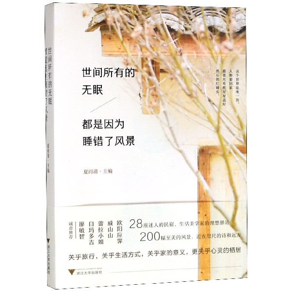 世间所有的无眠都是因为睡错了风景