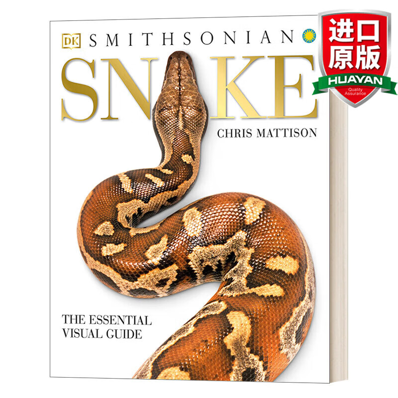Snake DK 英文原版 蛇类百科 英文版 进口英语原版书籍