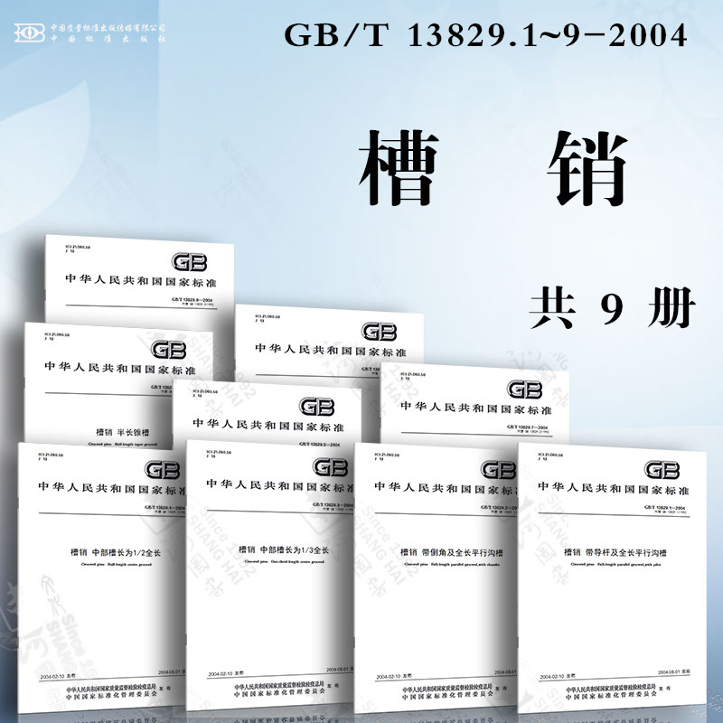 槽销GB/T13829.1~9-2004