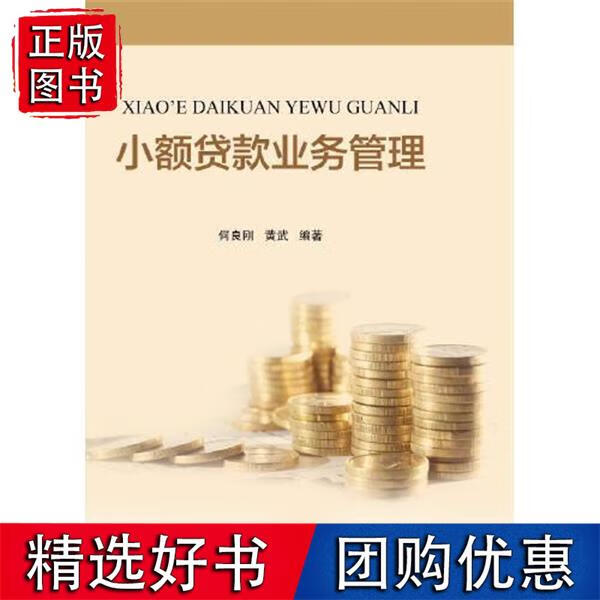 小额贷款业务管理 何良刚中国金融出版社9787504995964 50