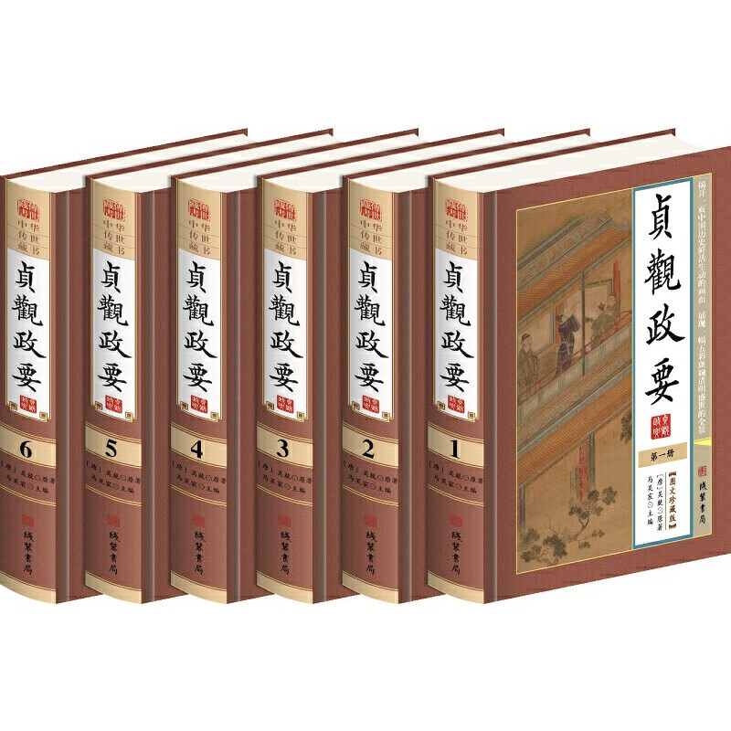 （精装）贞观政要（全6册）吴兢9787512021556
