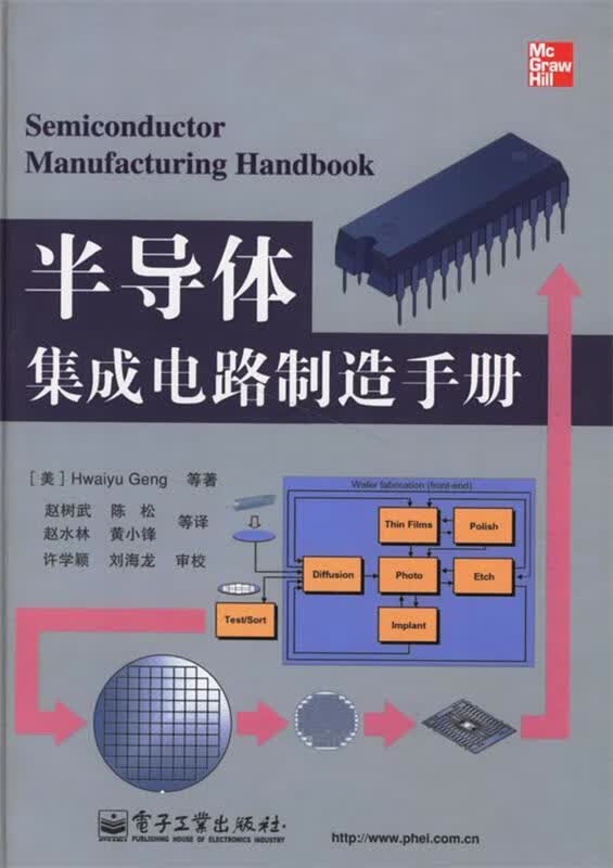 半导体集成电路制造手册【现货】