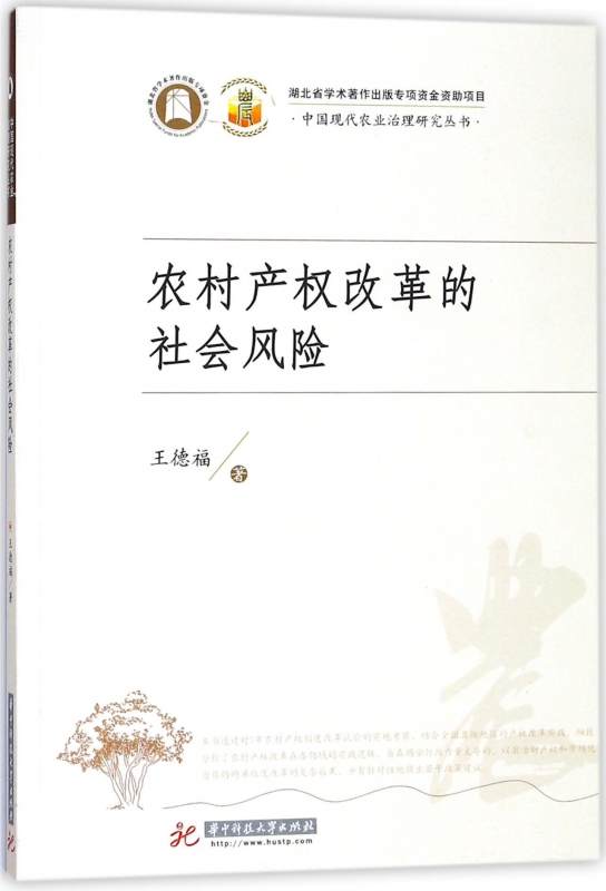 农村产权改革的社会风险/中国现代农业治理研究丛书
