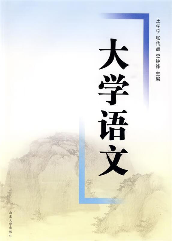 大学语文 王学宁,张传洲,史钟锋主编【书】