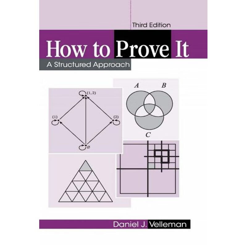 黑白纸质 How to Prove It A Structured Approach 3rd 英文纸质