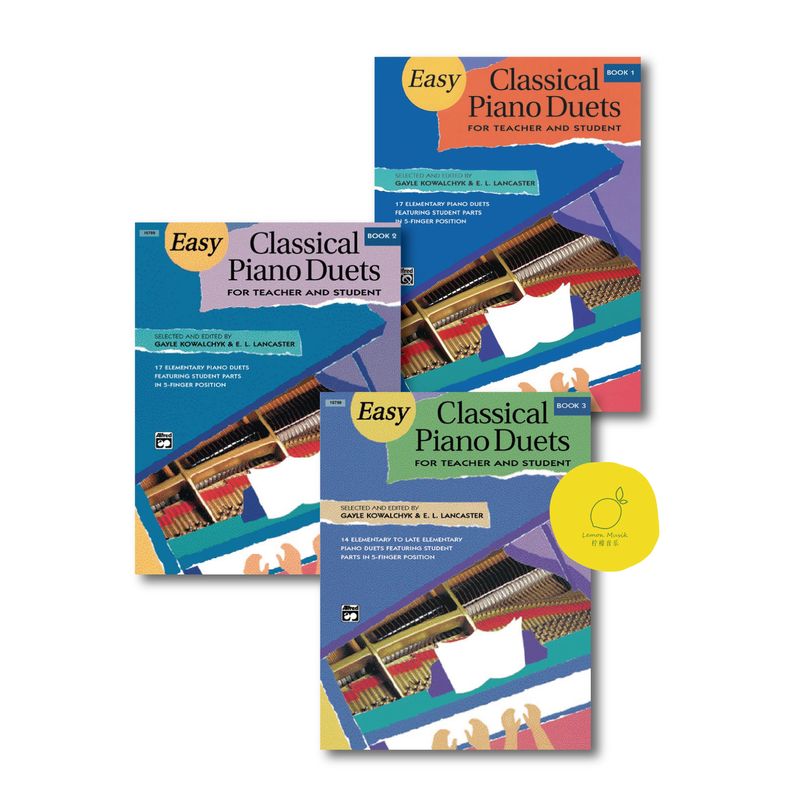 Easy Classical Piano Duets for Teacher and Student 套装