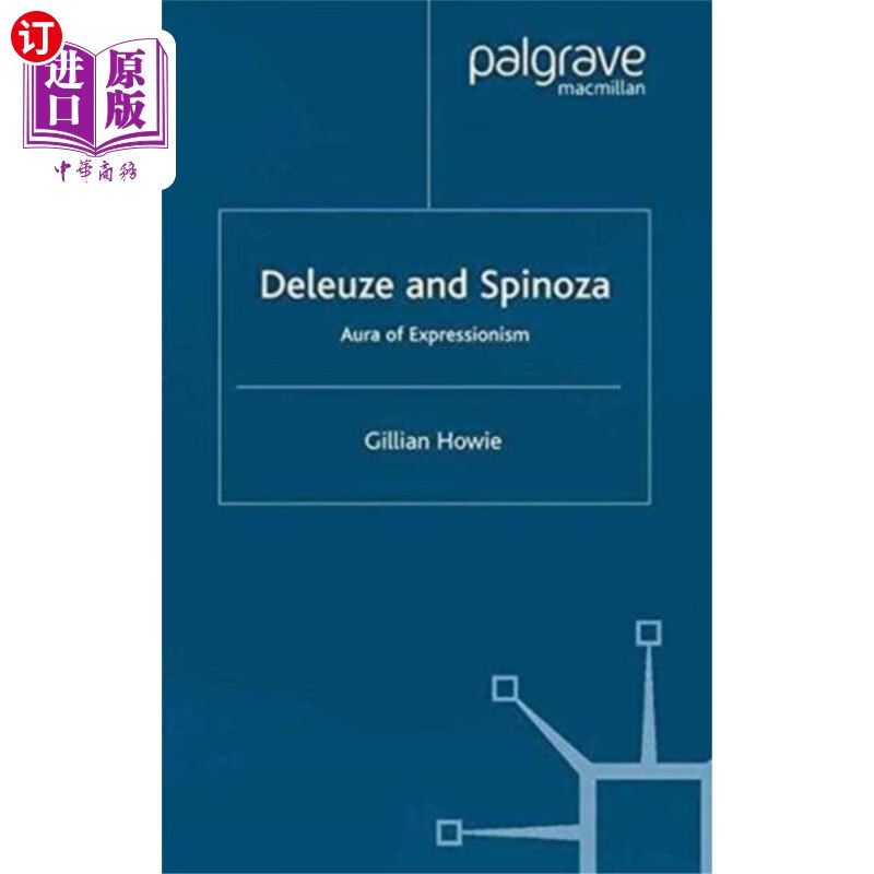 海外直订Deleuze and Spinoza 德勒兹和斯宾诺莎
