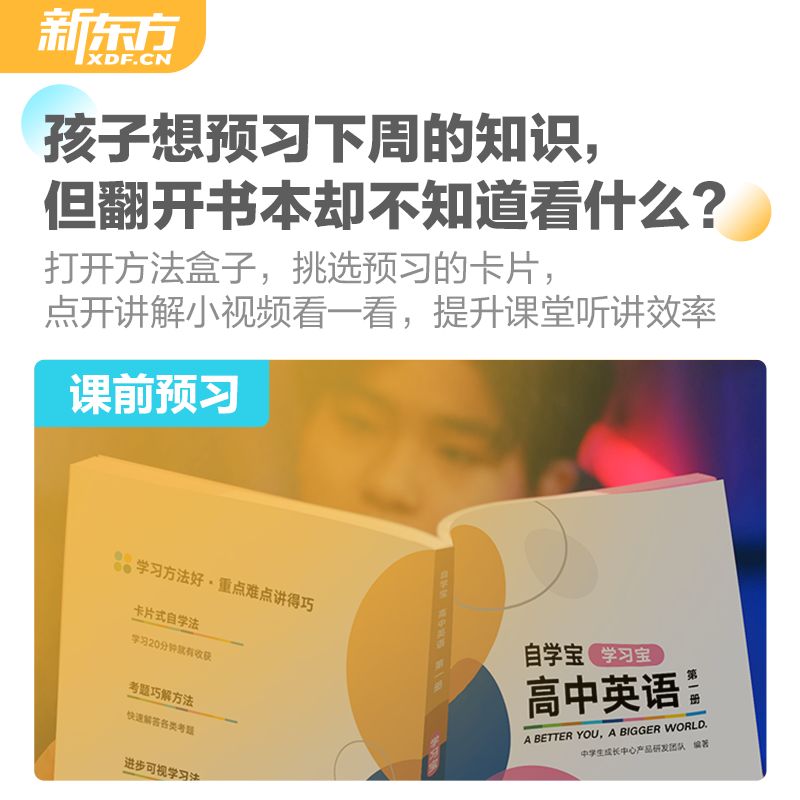 【3件到手266】新东方方法盒子 高三数学英语语文物理化学生物政治 第九册 学习宝+复习宝+练习宝 高三语文第9册（上学期暑）
