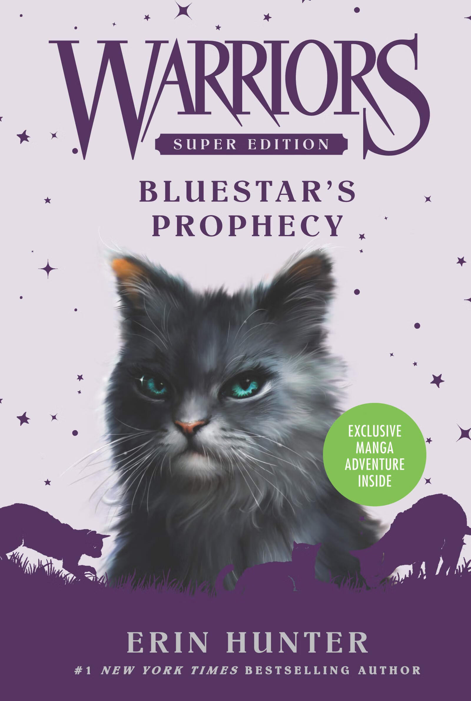 Warriors Super Edition: Bluestar's Prophecy猫武士外传2:蓝星的预言 英文原版