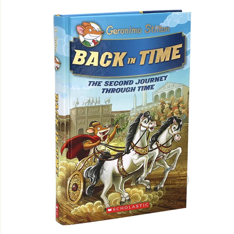 老鼠记者特别版 时空穿梭2 英文原版 The Journey Through Time 2 儿童英语