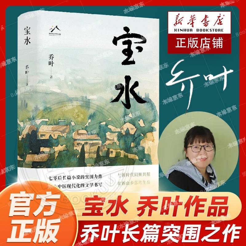 第十一届茅盾文学奖获奖作品】宝水 70后代表作家乔叶的长篇突围之作 莫言格非张莉诚挚推荐 乡土中国新时代文学书写力作中国乡村