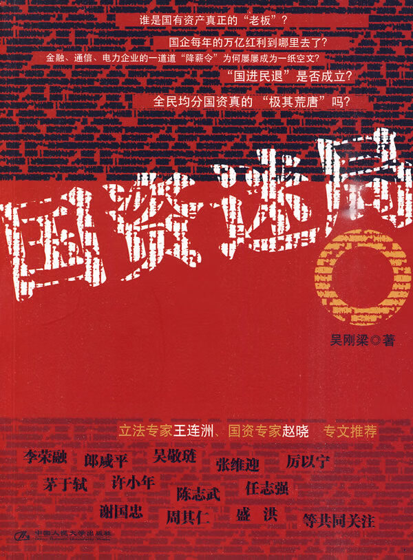 国资迷局 吴刚梁著