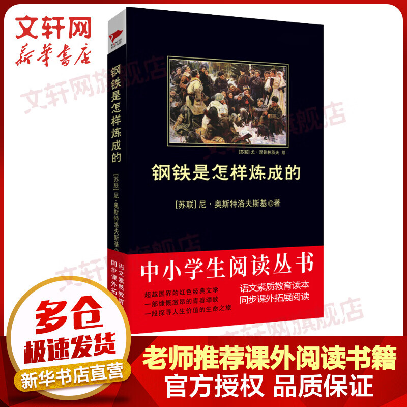 钢铁是怎样炼成的 语文推荐课外阅读丛书
