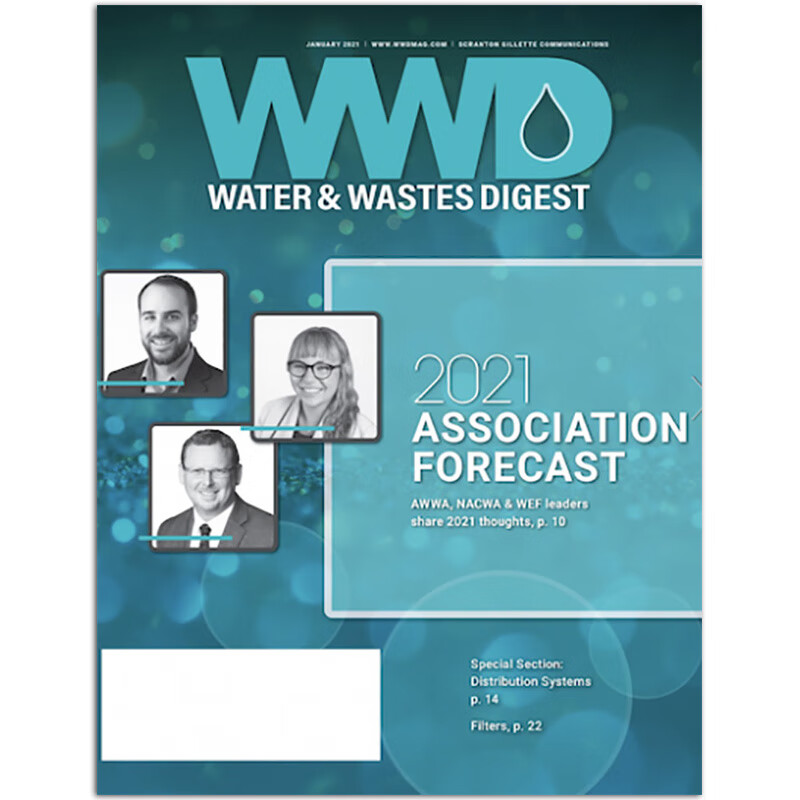 【单期可选】Water and Wastes Digest 水污染处理技术和设备 2021年1月 2021年1月刊