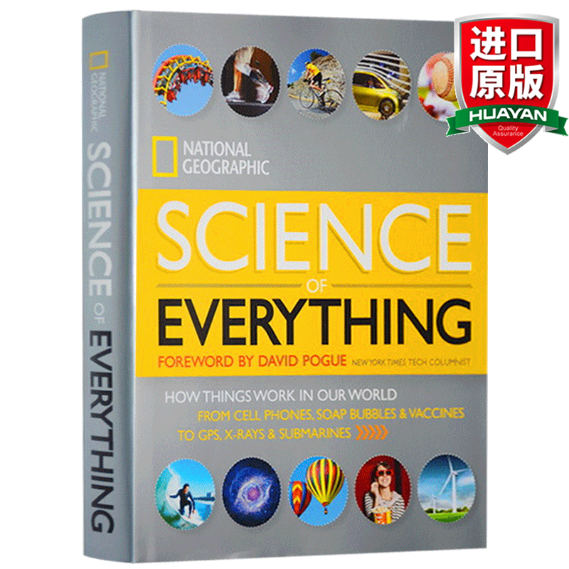 英文原版 National Geographic Science of Everything 全英文版