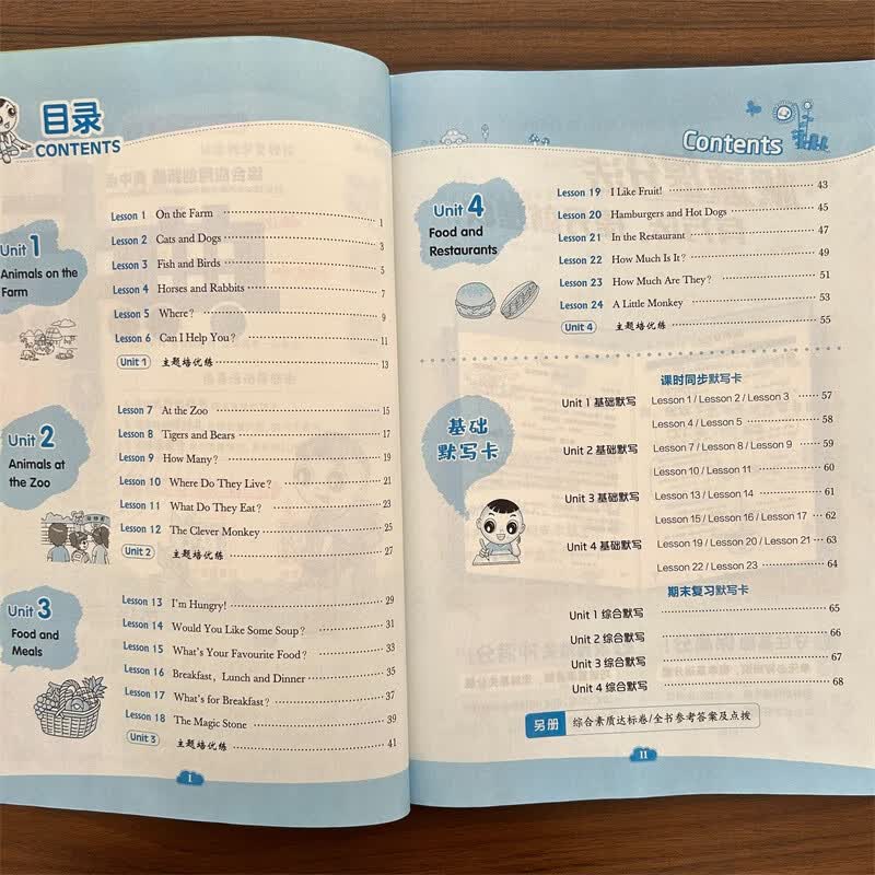 2023春新版 综合应用创新题小学典中点三年级下册英语冀教JJ版 小学生3年级第二学期课堂同步训练检测试卷题 英语 三年级下