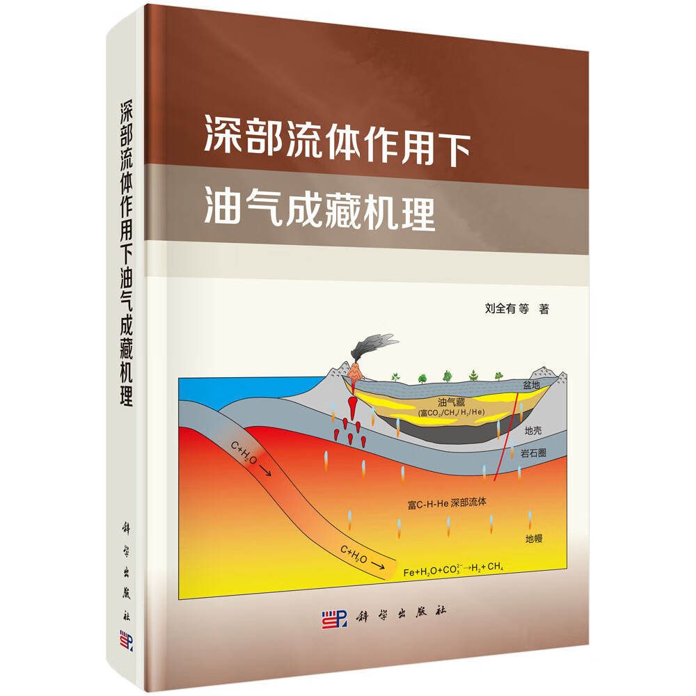 书籍 深部流体作用下油气成藏机理 刘全有科学出版社9787030728487