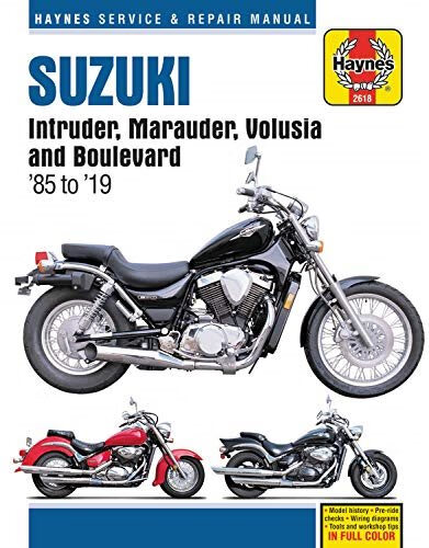 Suzuki Intruder, Marauder, Volusia & Boulevard (85-19) UPDATED