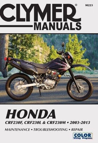 Honda CRF230F 2003-2013, CRF230L & CRF230M 2008-2009