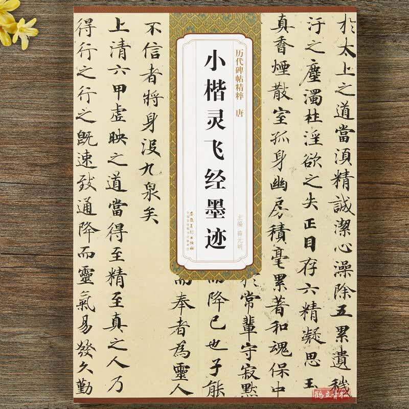 唐小楷灵飞经墨迹 历代碑帖精粹 附简体旁注 放大 技法解析 钟绍京灵飞经小楷字帖楷书毛笔书法练字临摹 安徽