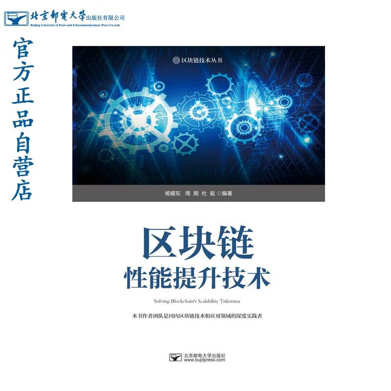 婉萱图书区块链性能提升技术/区块链技术丛书互联网金融类书籍 链技术丛书