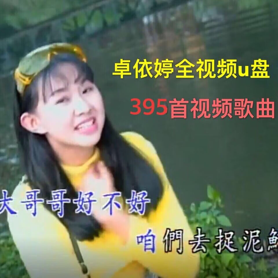 卓依婷全视频专辑车载电视usb优闽南语情歌对唱MV台语 16GU盘（卓依婷全视频MV）