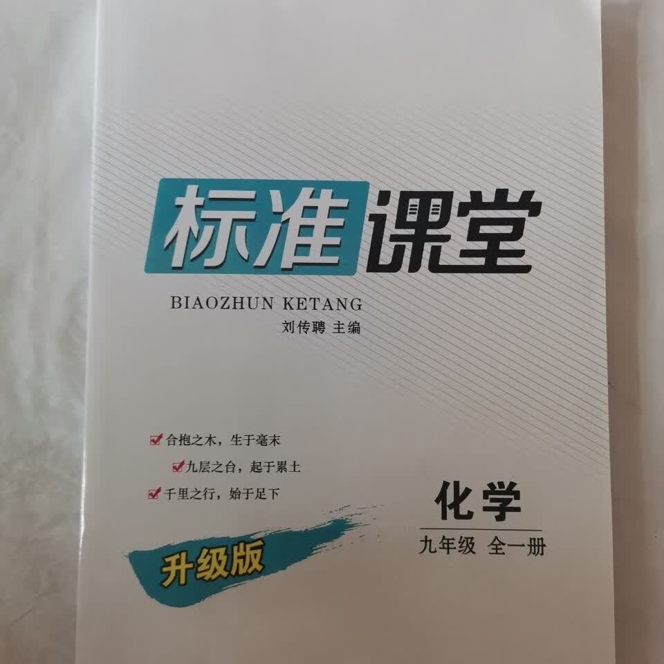 标准课堂 化学九年级全一册 升级版