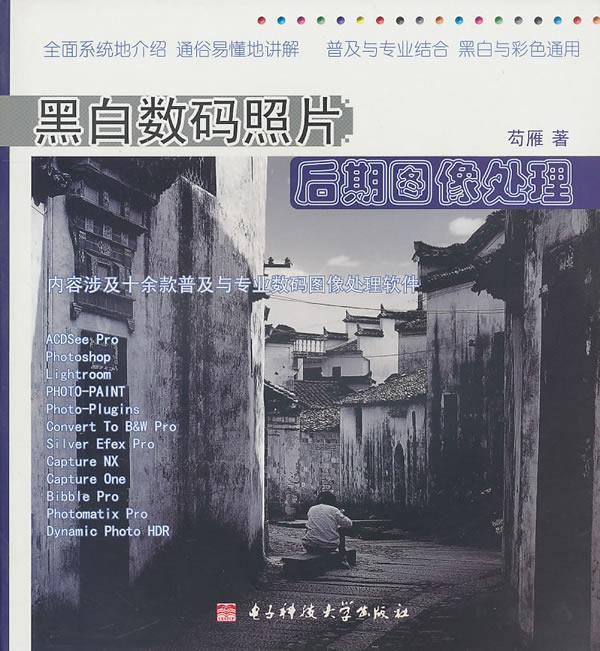 黑白数码照片后期图像处理 a雁