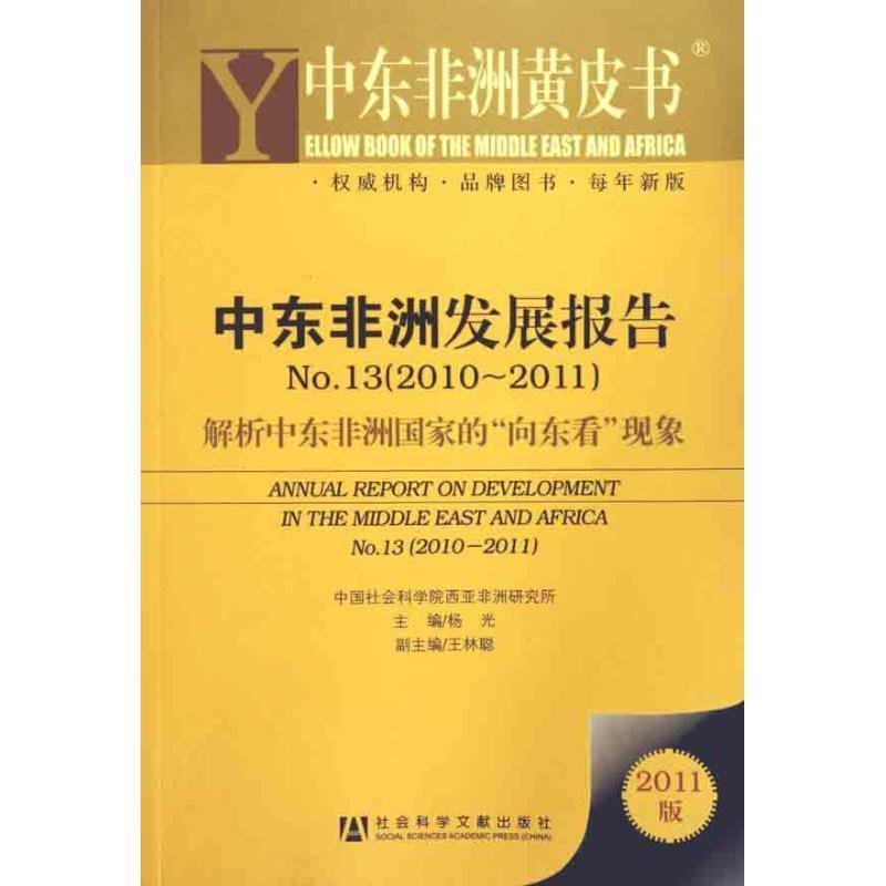 中东非洲发展报告No。13