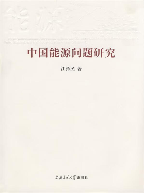 中国能源问题研究