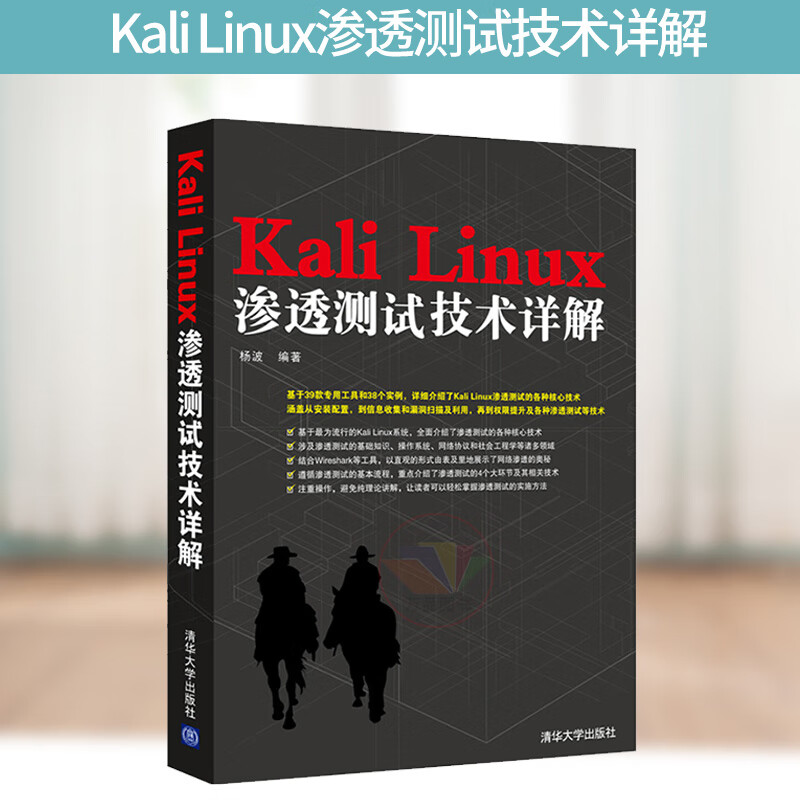 Kali Linux渗透测试技术详解 系统测试 软件测试工程师教材 计算机网络信息安全 黑客