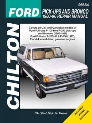 Ford Pick-Ups & Bronco, 1980-96 (Includes 1997 F-250HD & F-350)