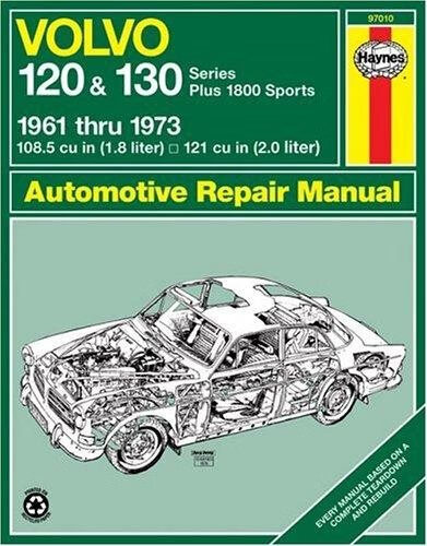 Volvo 120 & 130 Series, & P1800 Sports (1961-1973) Haynes Repair Manual