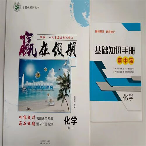 2023赢在假期高一化学暑假作业学易优新教材赠基础知识手册