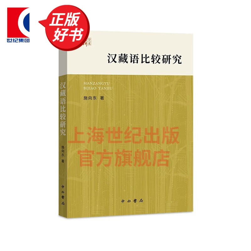 汉藏语比较研究(大学讲义)  施向东 著  中西书局