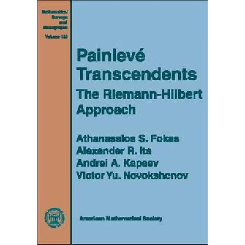 Painleve Transcendents: The Riemann-Hilbert ...