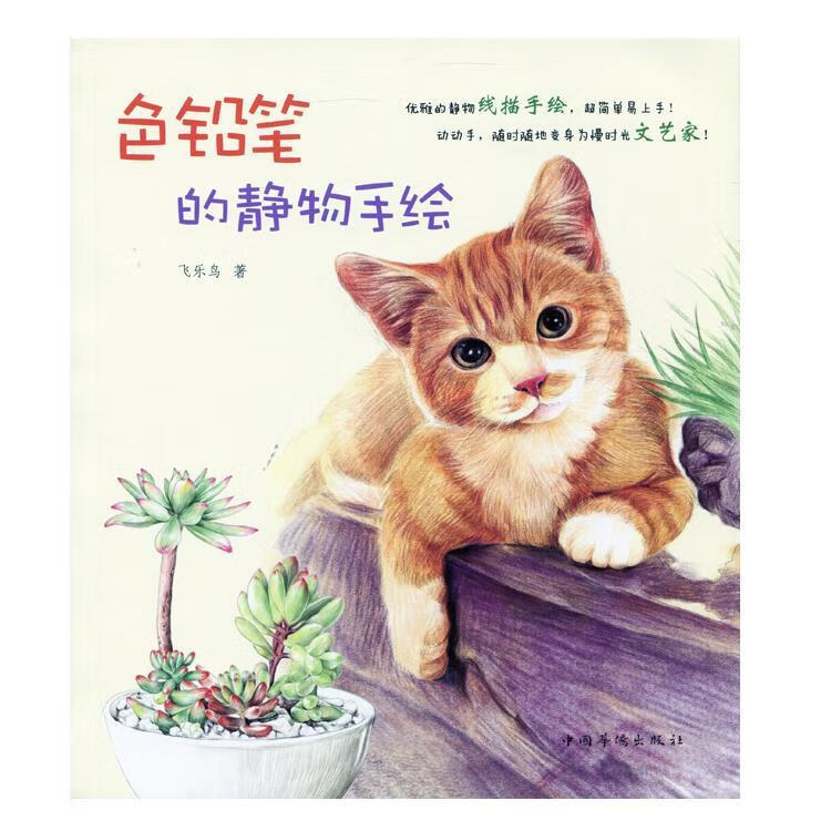 色铅笔的静物手绘 飞乐鸟 著