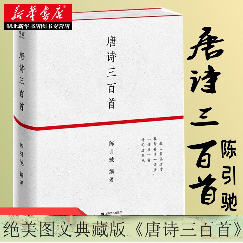 唐诗三百首 陈引驰著 经典选本全新修订 307首名家名作完全收录 55幅历代名画高清还原