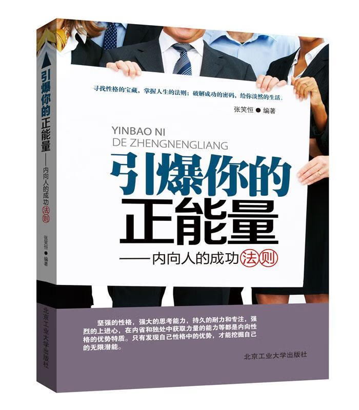 YB1006966 引爆你的正能量 内向人的成功法则【有瑕疵  书边有污渍】