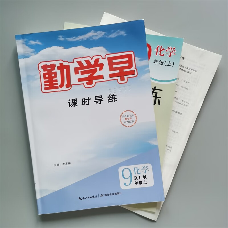 勤学早九年级 上册化学