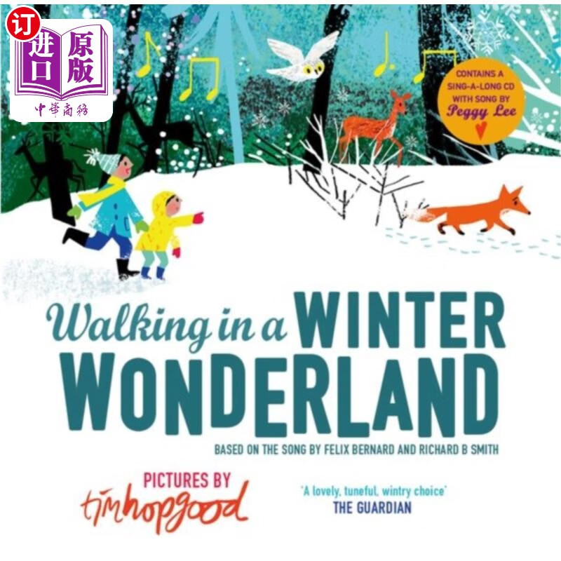海外直订Walking in a Winter Wonderland 漫步在冬日仙境