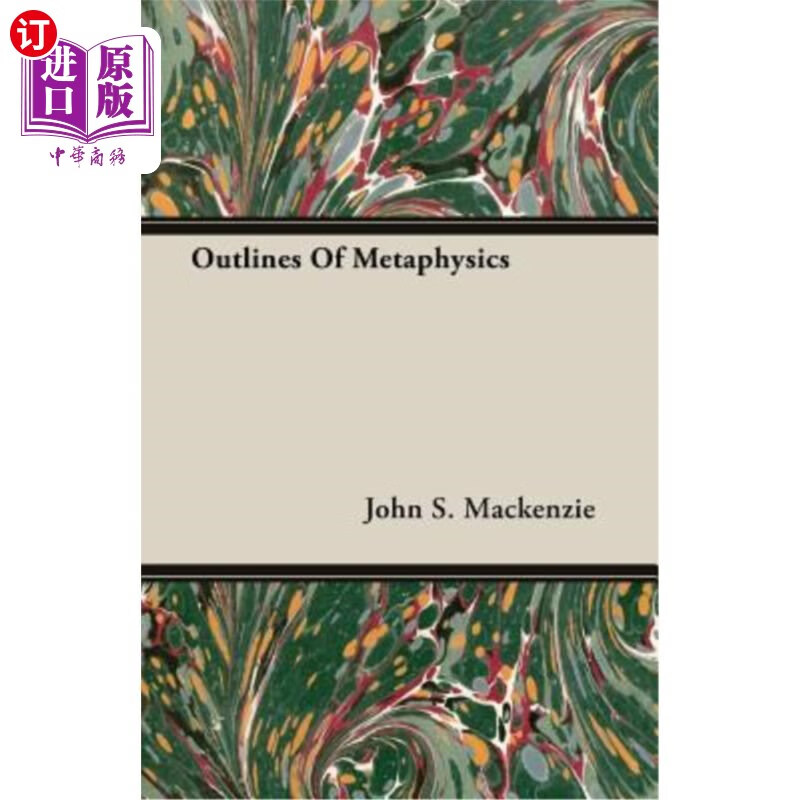 海外直订Outlines Of Metaphysics 形而上学概述