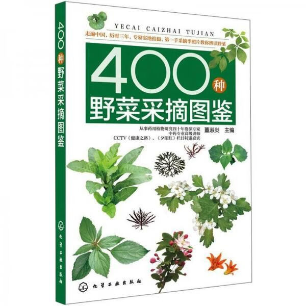 400种野菜采摘图鉴9787122135032