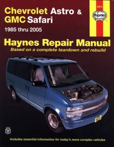 Chevrolet Astro and GMC Safari (1985-2005) Haynes Repair Manual (USA)