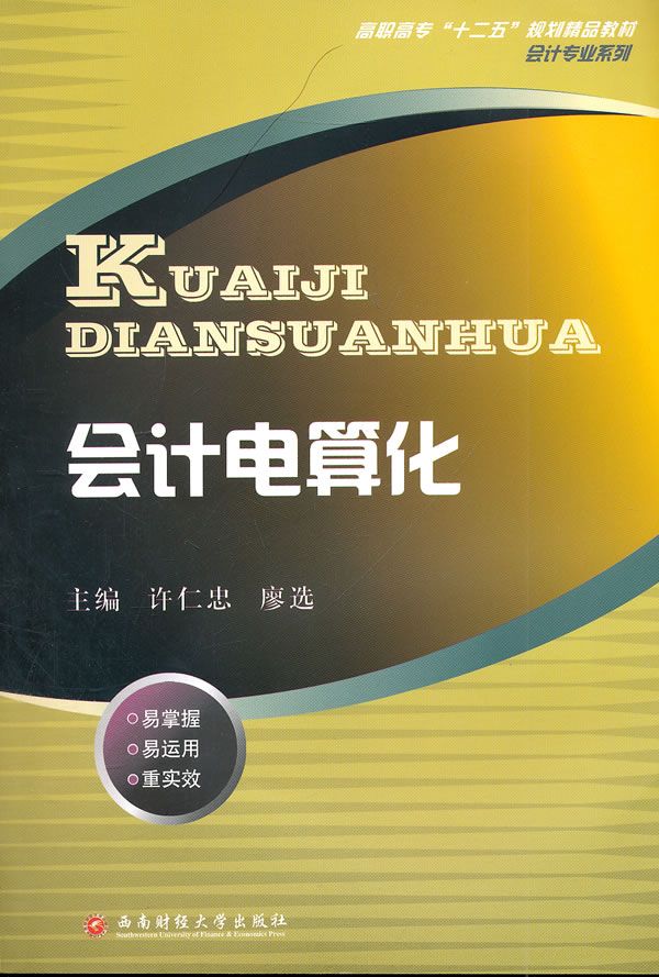 电算化 会计 许仁忠 新华
