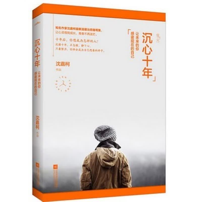 WG 沉心十年 让未来的你感谢现在的自己 沈嘉柯著 静下心只要努力你终会成为自己想要的样