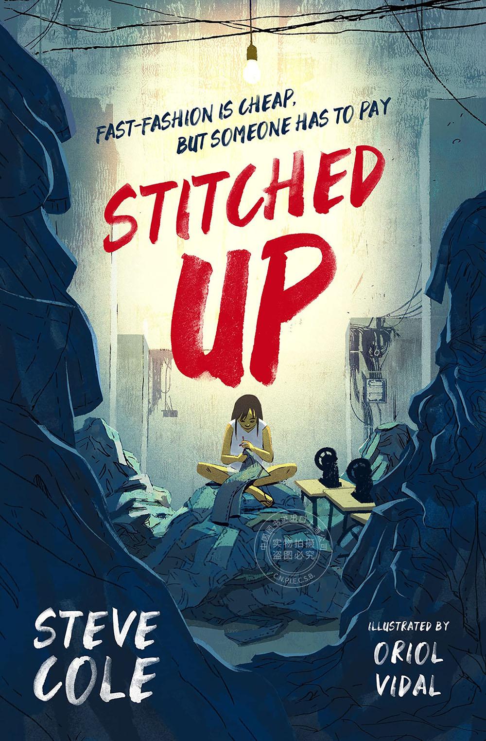 现货 缝合 Steve Cole 儿童文学读物小说书籍 英文原版 Stitched Up