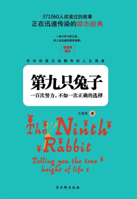 第九只兔子:一百次努力，不如一次正确的选择 王兴川著【书】