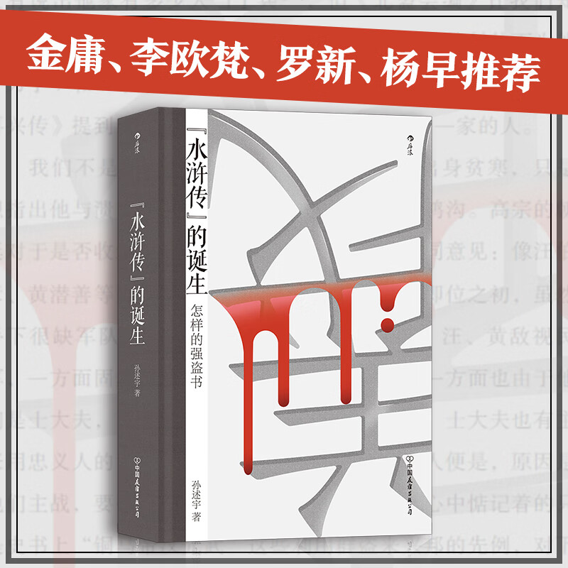 大沨丛书002·《水浒传》的诞生：怎样的强盗书